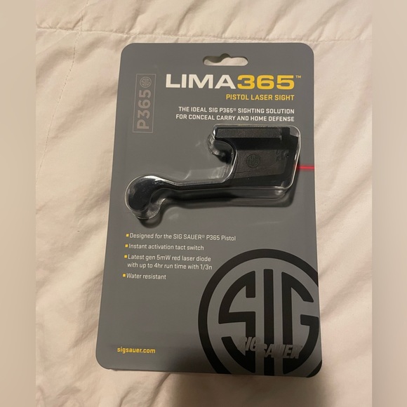 Other | Sig Sauer P365 Red Laser Sight Lima365 Authentic Sig Laser New ...